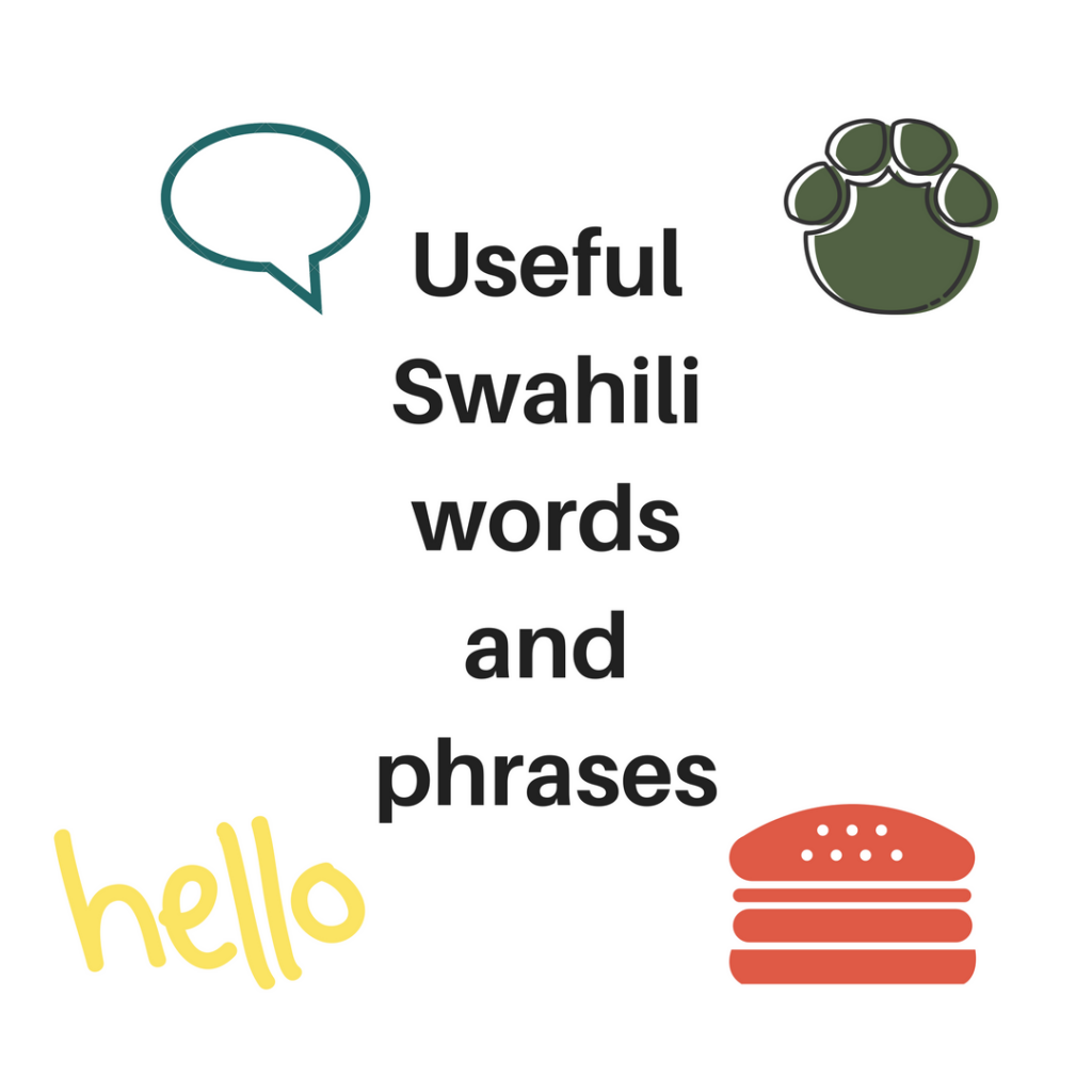 Useful Swahili words and phrases for a Safari in East Africa - Somak ...